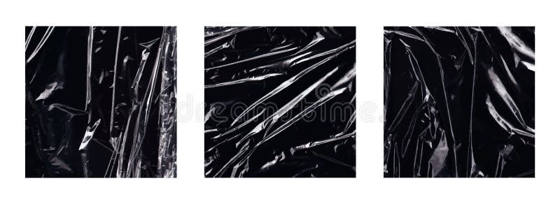 Vector Texture of Plastic Film on White Background Stock Vector ...