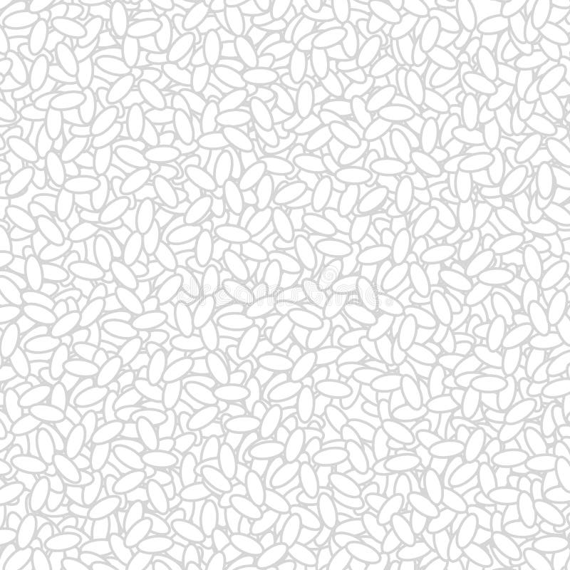Vector Texture Rice. Square Pattern. Place for Text Stock Illustration ...