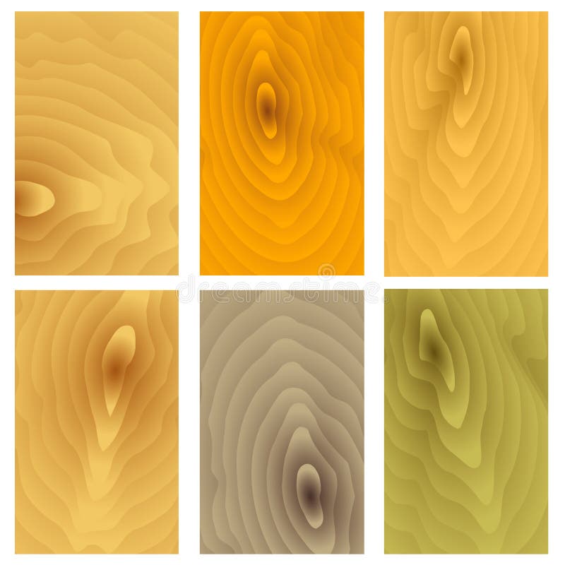 Vector Texture of Wood, Set of Small Panels Stock Vector - Illustration ...