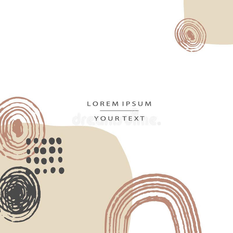 Vector Textured Abstract Geometric Elements Compound in the Composition ...