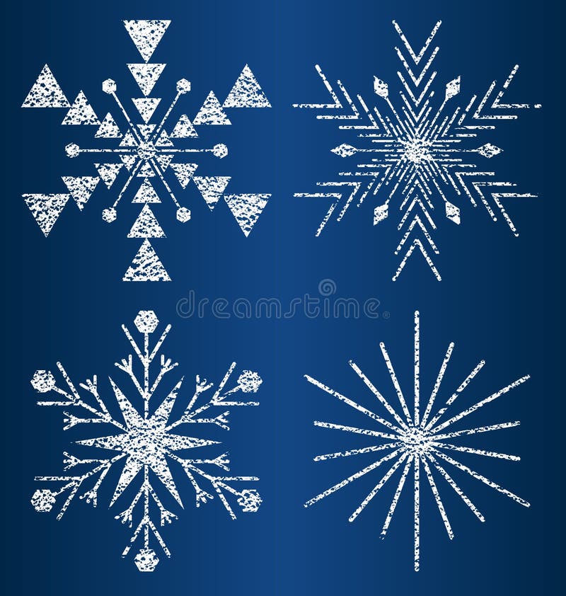 Set of Various Fine Lace Snowflakes for Christmas Stock Vector ...