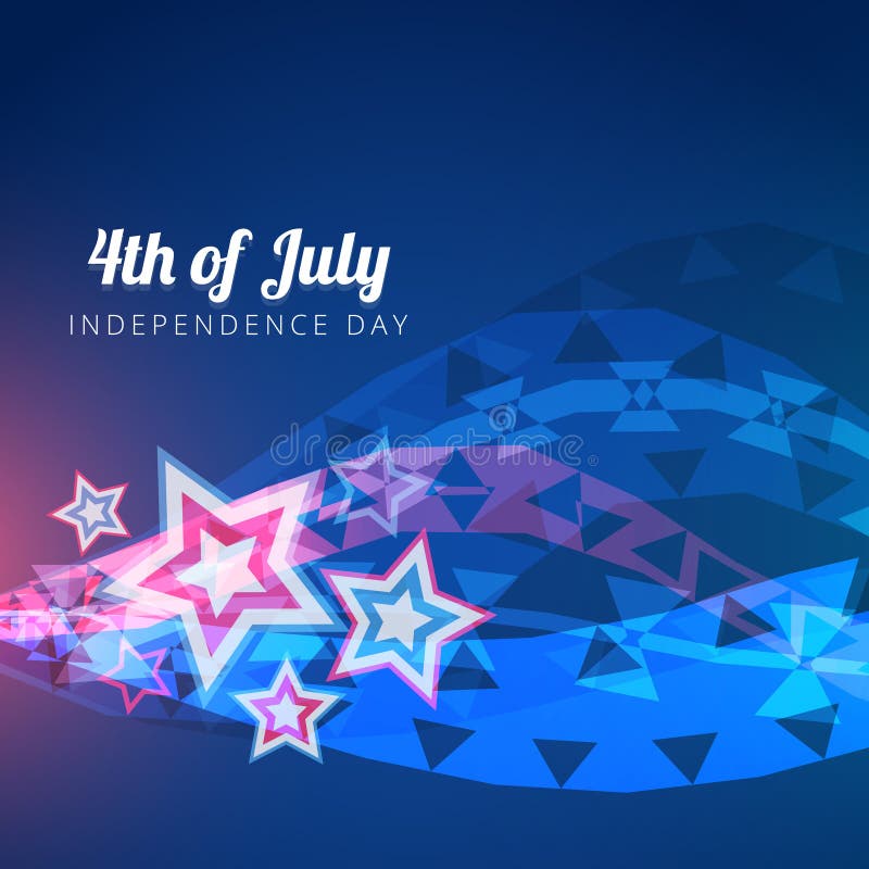 Vector 4th of july design stock vector. Illustration of democratic ...