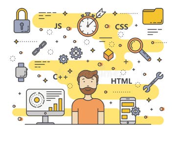 Javascript Banner Stock Illustrations – 699 Javascript Banner Stock ...