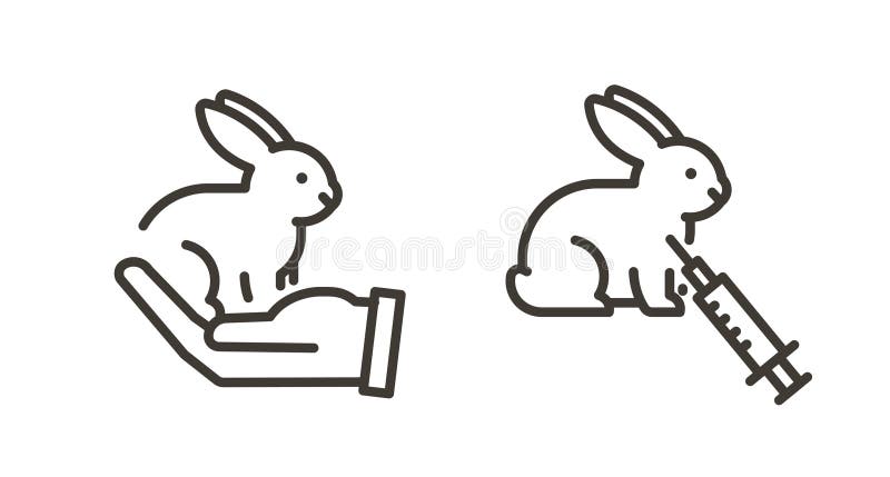 Vector Thin Line Icon Outline Linear Stroke Illustration Of A Cute