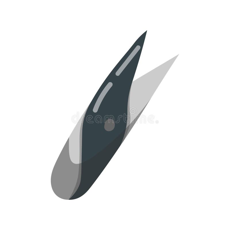 Scissors Vector Illustration, Hand Drawn, Isolated on White Background ...