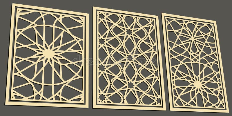 Intricate Islamic Geometric Designs Stock Illustrations – 4,103 ...