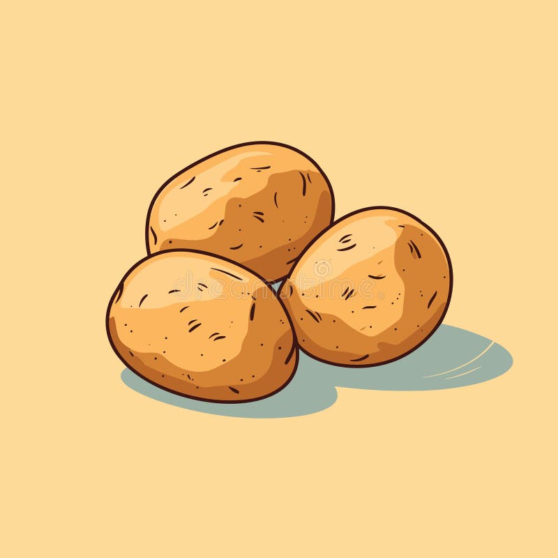 Three Potatoes Stock Illustrations – 228 Three Potatoes Stock ...