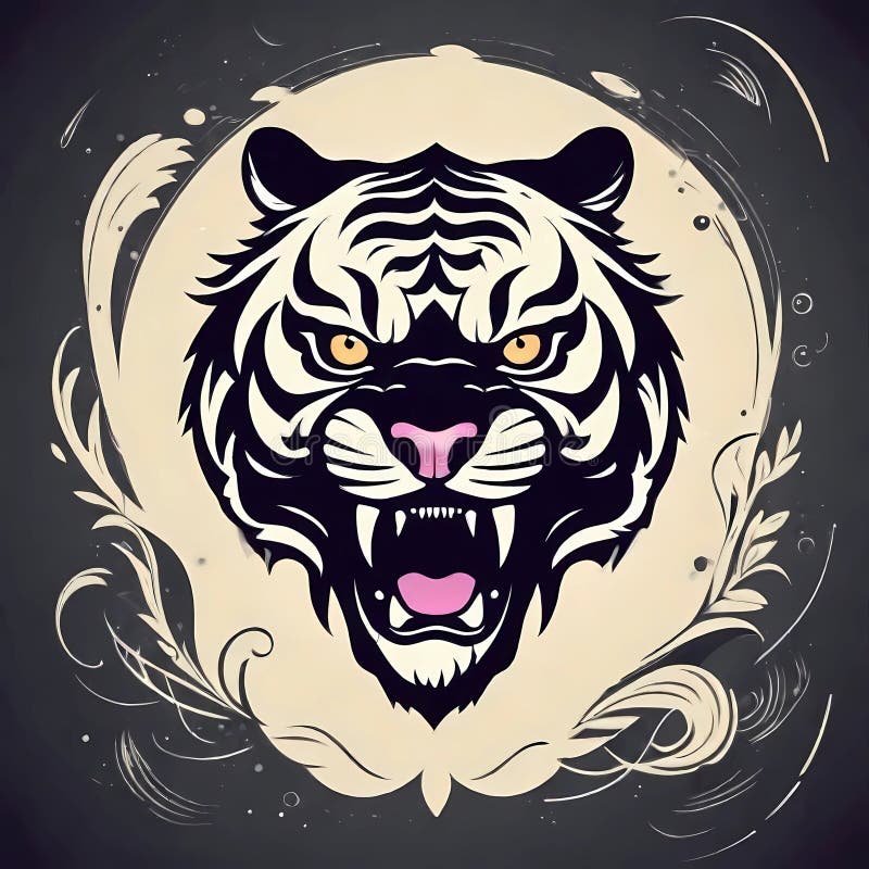 Illustration Vectortiger Stock Illustrations – 201 Illustration ...
