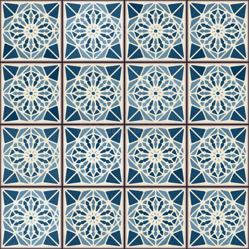 Vector tiles pattern 1 stock vector. Illustration of decorative - 215367934