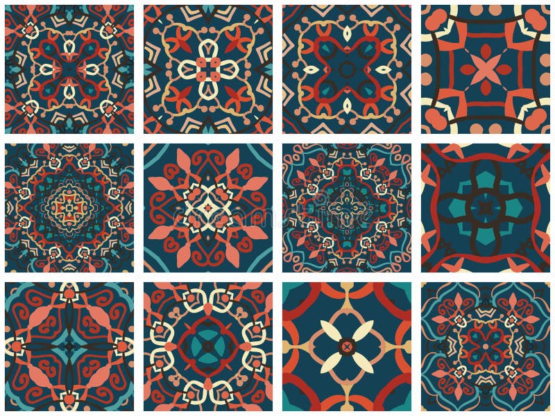 Arabic Design Tiles Stock Illustrations – 14,234 Arabic Design Tiles ...