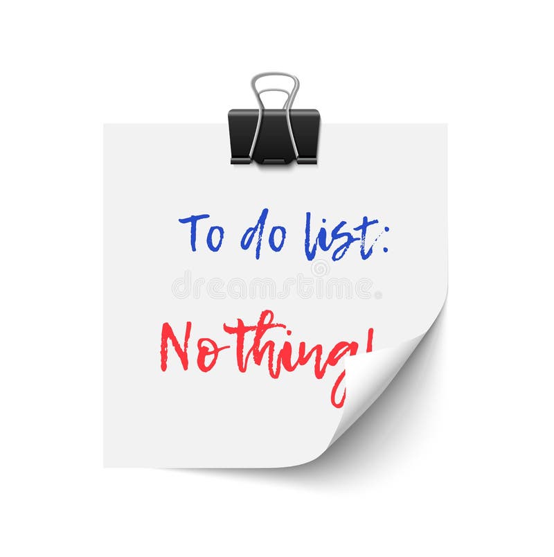 Vector to do list stock vector. Illustration of object - 93458877