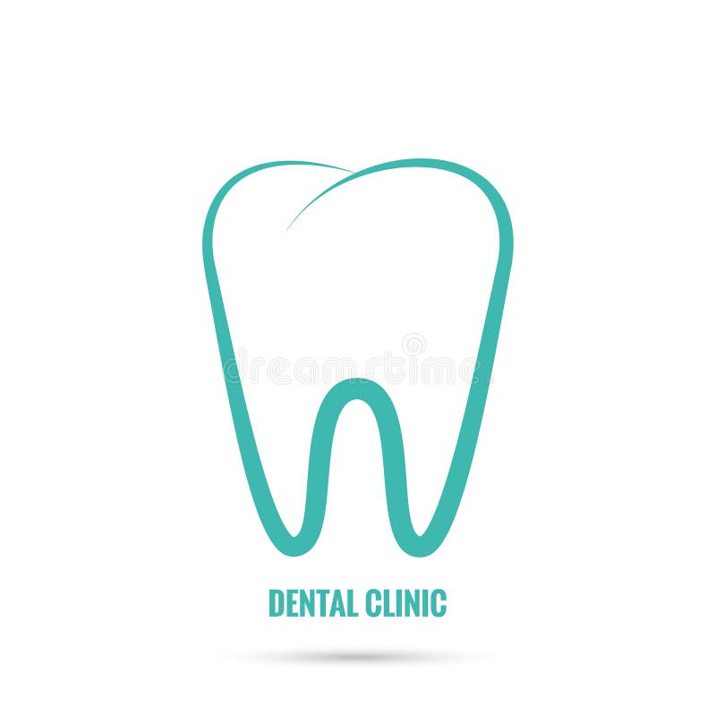 Vector tooth logo. stock vector. Illustration of dental - 239380765