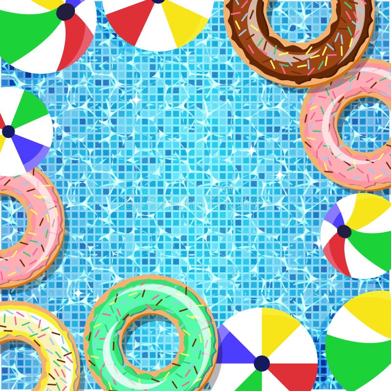 Diving Top View Pool Stock Illustrations – 247 Diving Top View Pool ...