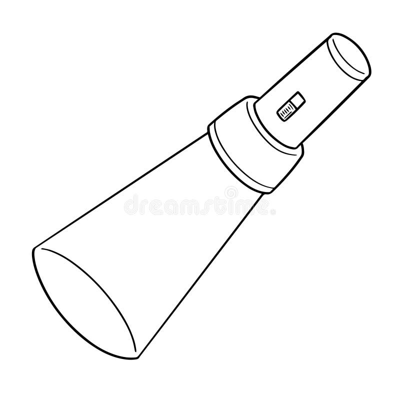 Vector of torch stock vector. Illustration of flash - 121022081