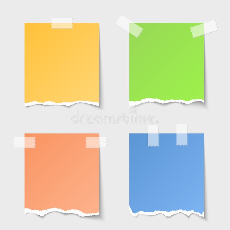 Paper Notes Design Stock Illustrations – 42,137 Paper Notes Design ...