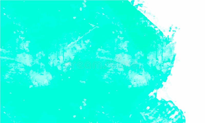 Vector Tosca Green Abstract Grunge Watercolor Background Stock ...