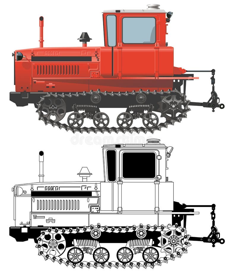 Tractor Farm Draw Stock Illustrations – 275 Tractor Farm Draw Stock ...