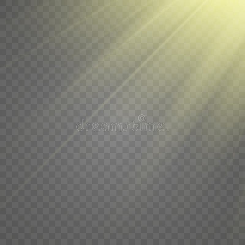 Vector Transparant Zonlicht, Speciaal Lenslicht, Lichteffect Zonnelens ... Vector Transparant Zonlicht, Speciaal Lenslicht, Lichteffect Zonnelens ...