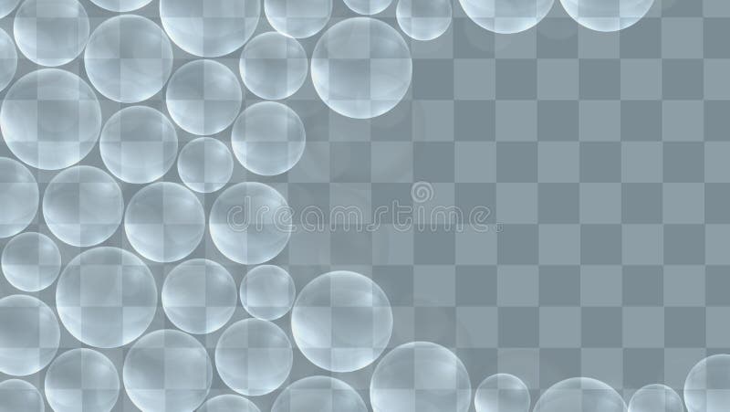 Vector transparent bubble stock illustration. Illustration of bath ...