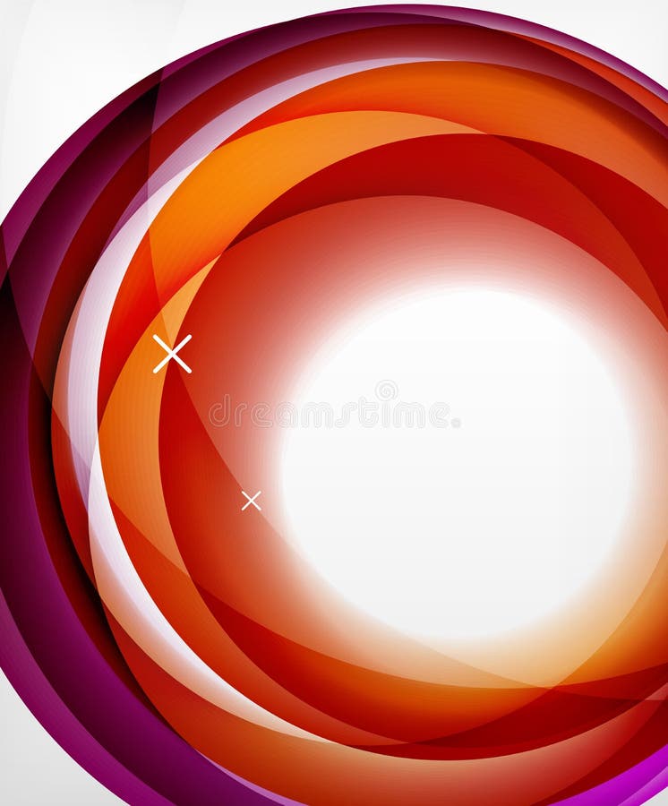 Vector Transparent Color Wave Lines Abstract Background, Glossy Glass ...