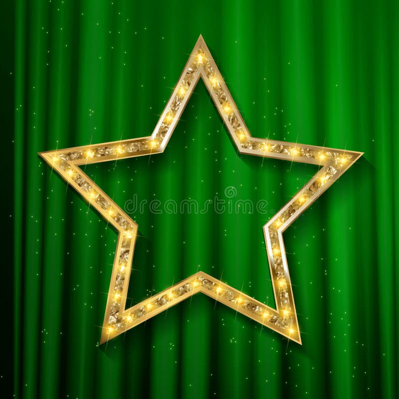 Vector Transparent Golden Star Stock Illustration - Illustration of ...