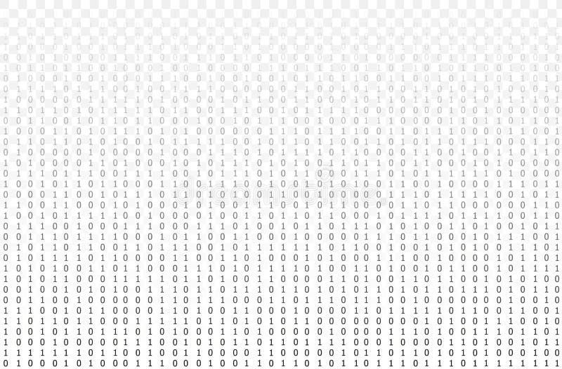 Matrix Data Stream Grunge stock illustration. Illustration of digital ...