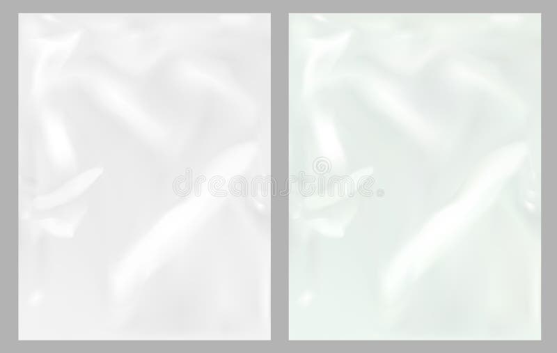Vector Transparent Plastic Wrapper Texture Stock Vector - Illustration ...