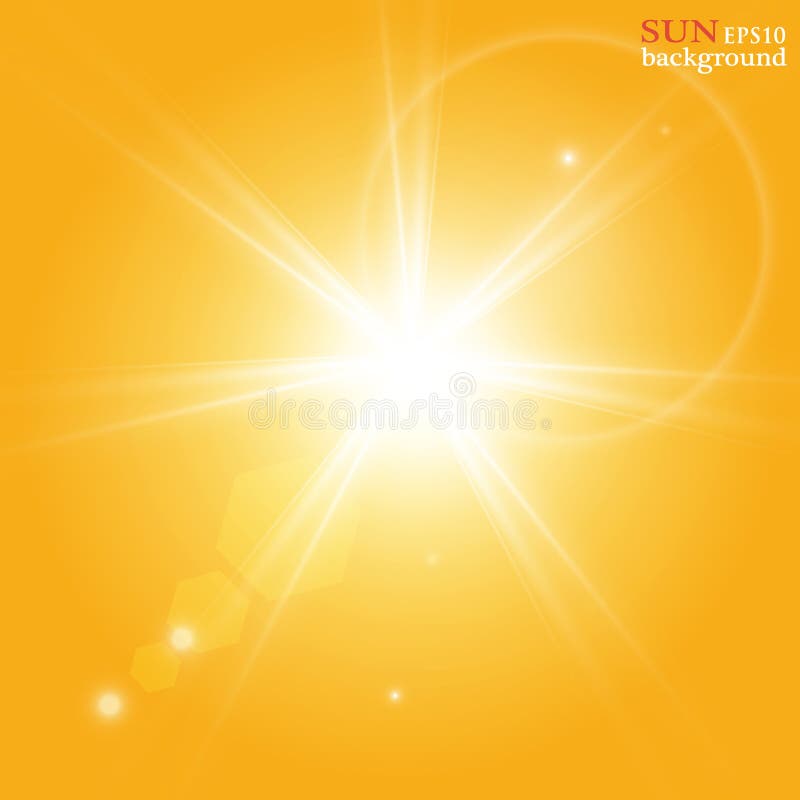 Vector Transparent Sunlight Special Lens Flare Light Effect. Sun Flash ...