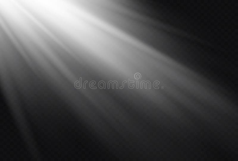 Vector Transparent Sunlight Special Lens Flash Light Effect. Stock ...