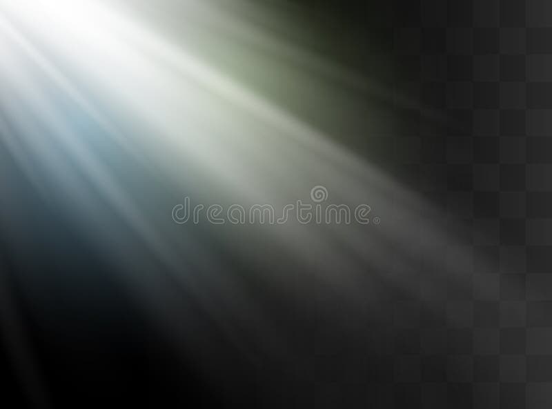 Vector Transparent Sunlight Special Lens Flash Light Effect. Stock ...