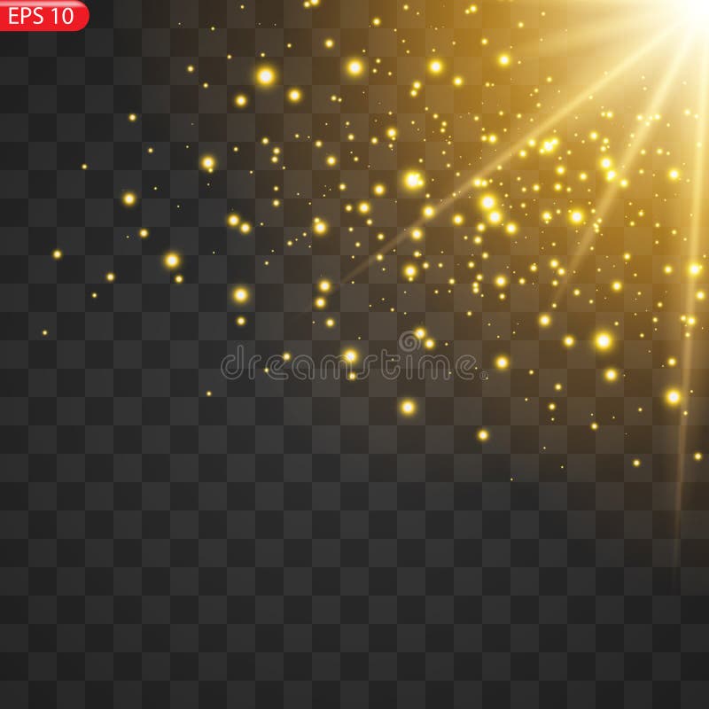 Vector Transparent Sunlight Special Lens Flash Light Effect Front Sun ...