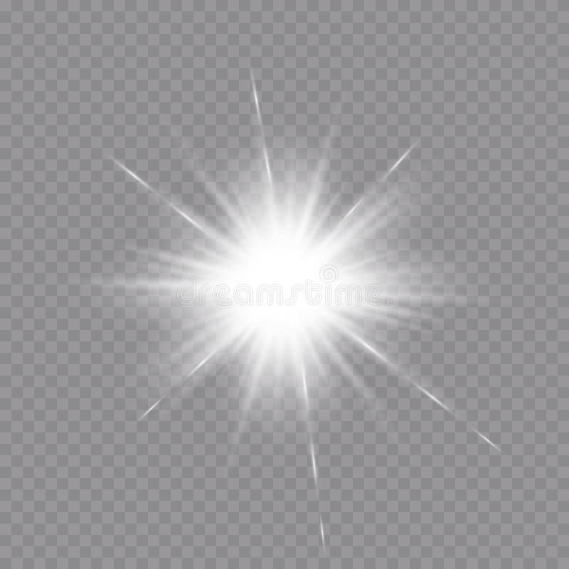 Vector Transparente Sonnenlicht Special Objektiv Lichteffekt ...