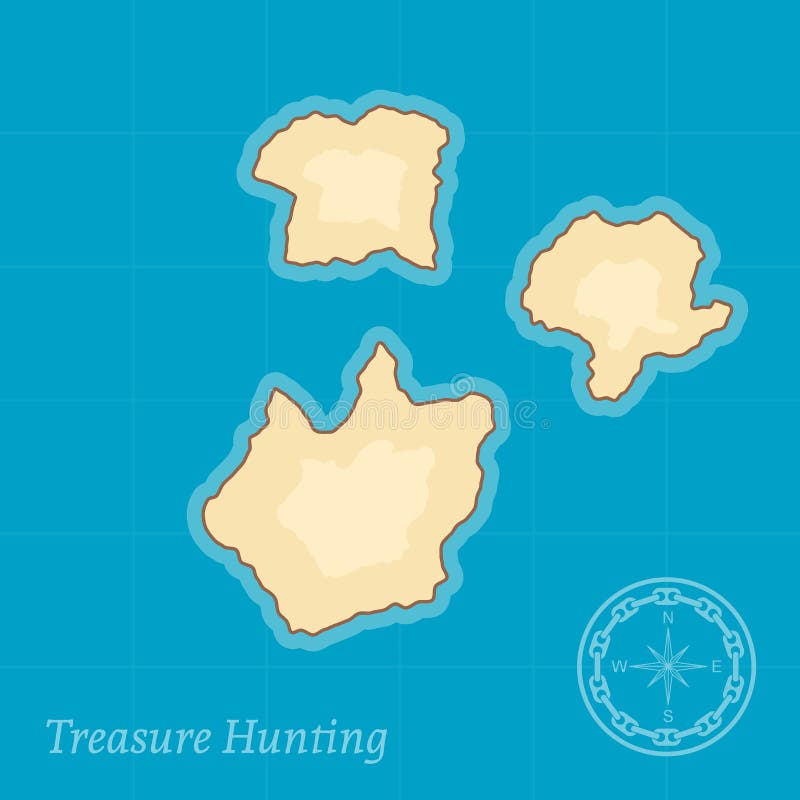 Vector Treasure Map Generator Stock Vector - Illustration of object ...
