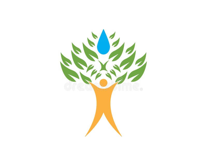 Vector - Tree Green People Identity Card Vector Logo Template Stock ...