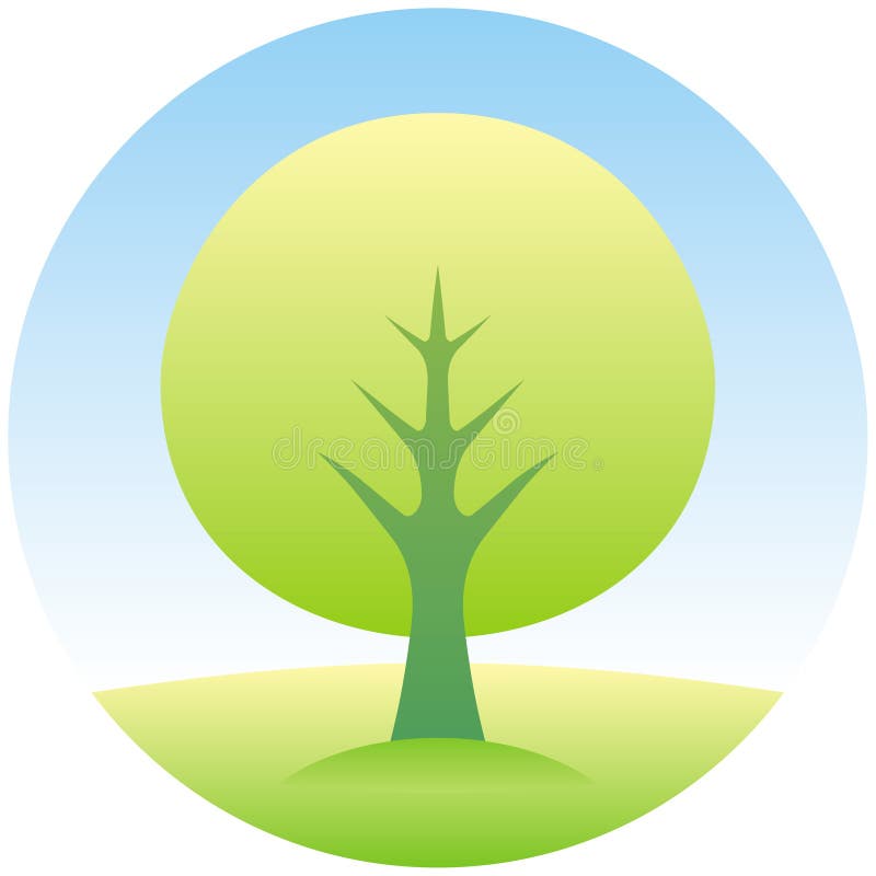 Simple Vector Tree Illustration Stock Illustrations – 209,811 Simple ...