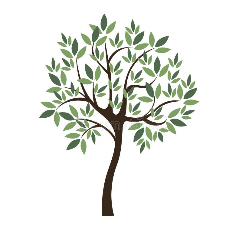 Vector Tree stock vector. Illustration of ornate, black - 61328191