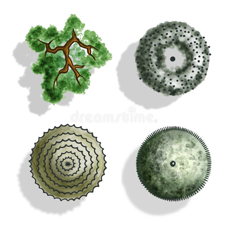 Vector Tree Pictograms in Color for Design Stock Vector - Illustration ... Vector Tree Pictograms in Color for Design Stock Vector - Illustration ...