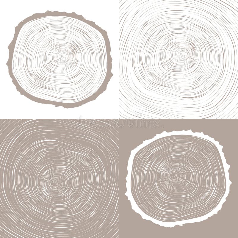 Vector Conceptual Background Tree Rings Stock Illustrations – 515 ...