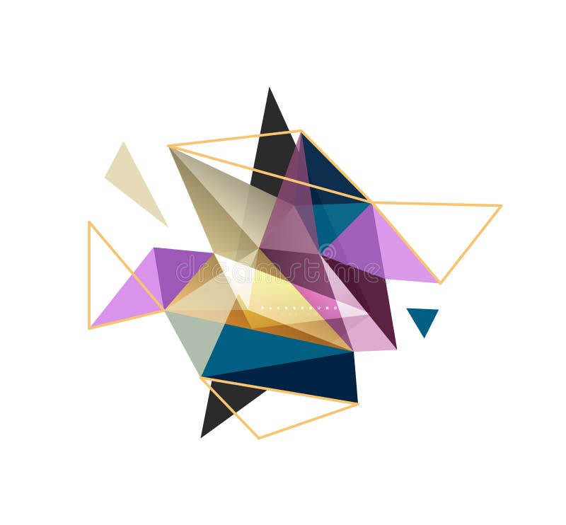 Vector Triangle Abstract Background, Low Poly Concept Stock Vector ... Vector Triangle Abstract Background, Low Poly Concept Stock Vector ...