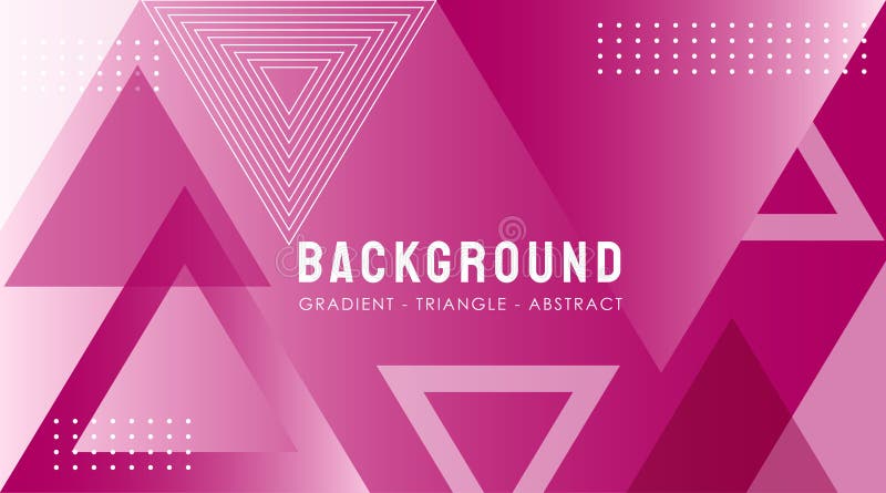 Vector Triangle Gradient Abstract Background Purple Theme Stock ...
