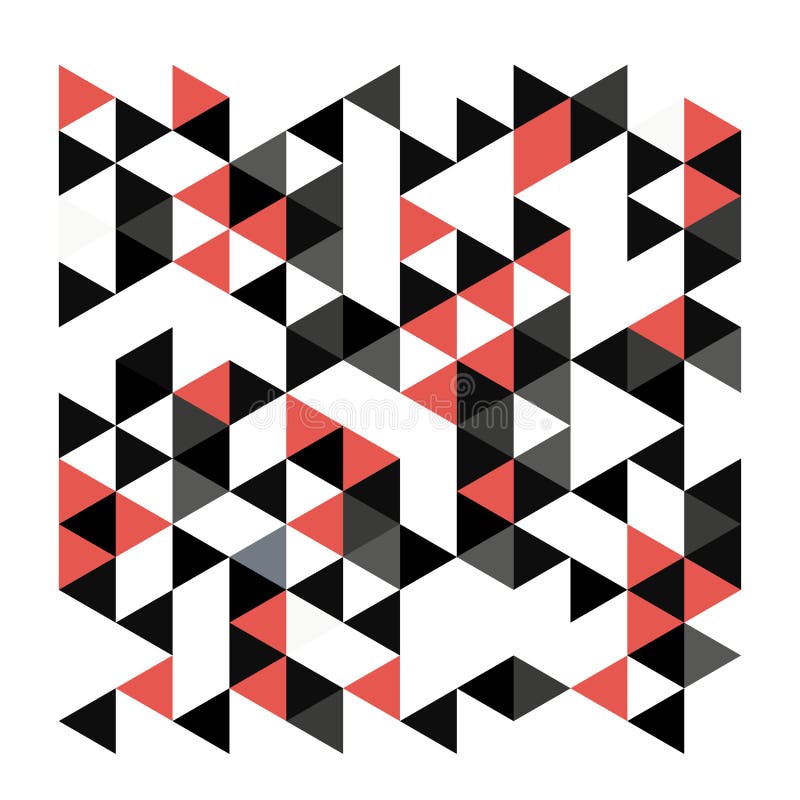 Vector Triangle Texture Background Stock Illustration - Illustration of ...