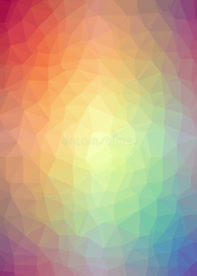 Abstract Trianglify Gradient Generative Art Background Illustration ...
