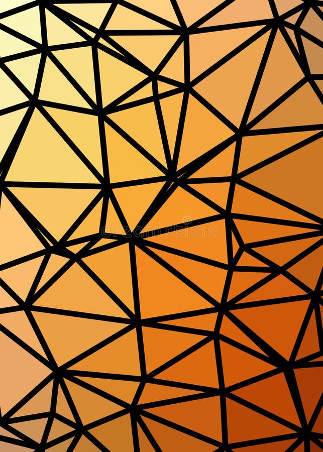 Abstract Low Polygon Gradient Generative Art Background Illustration ...