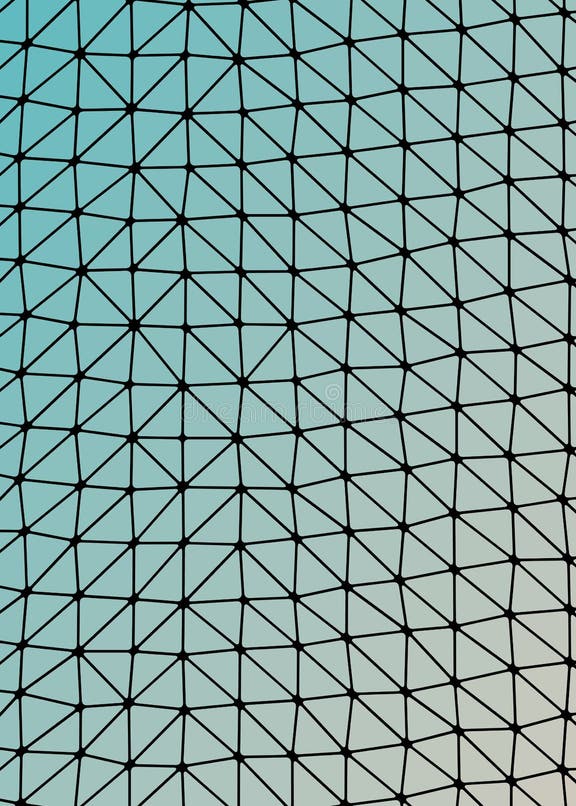 Abstract Low Polygon Gradient Generative Art Background Illustration ...