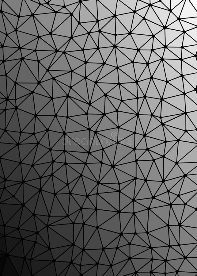 Abstract Low Polygon Gradient Generative Art Background Illustration ...