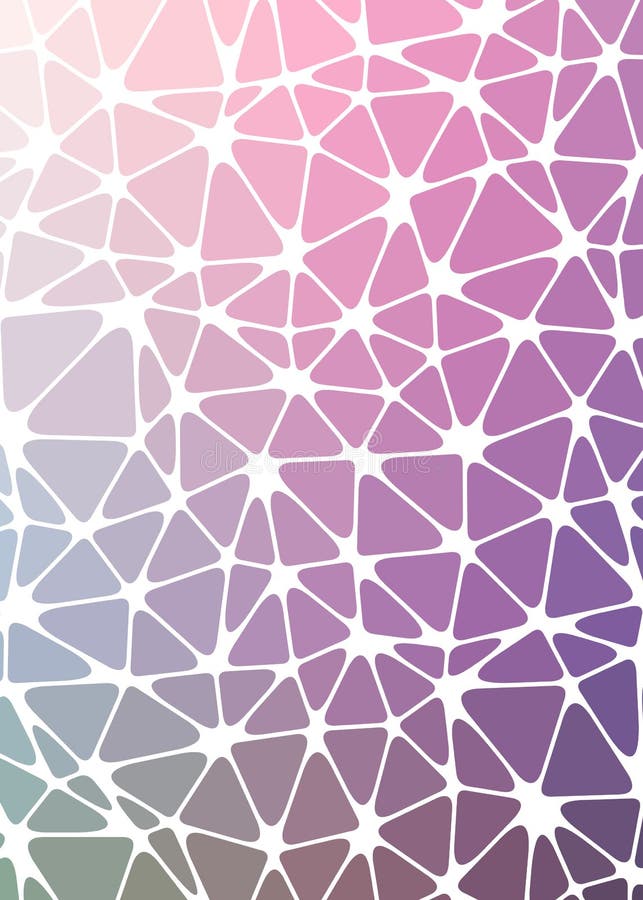 Abstract Low Polygon Gradient Generative Art Background Illustration ...