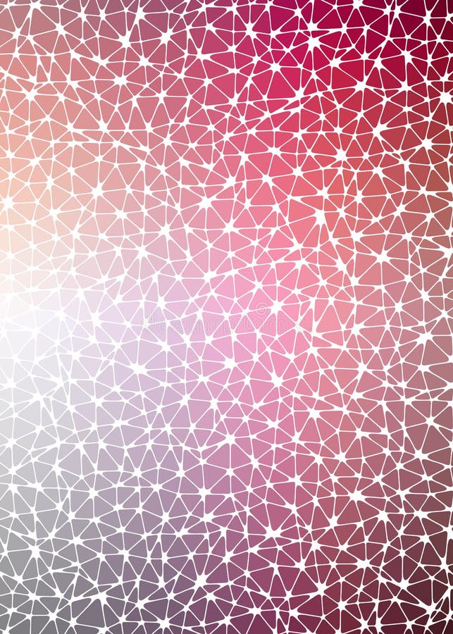 Abstract Low Polygon Gradient Generative Art Background Illustration ...