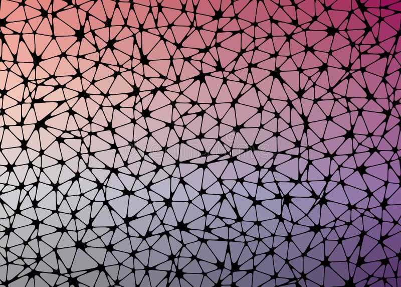 Abstract Low Polygon Gradient Generative Art Background Illustration ...