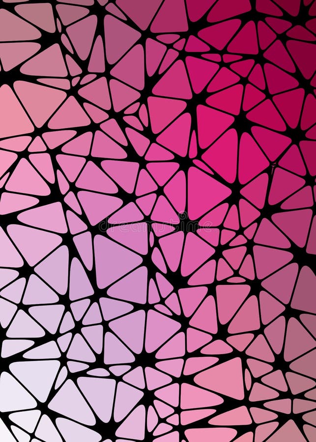 Abstract Low Polygon Gradient Generative Art Background Illustration ...