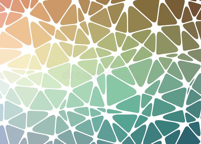 Abstract Low Polygon Gradient Generative Art Background Illustration ...
